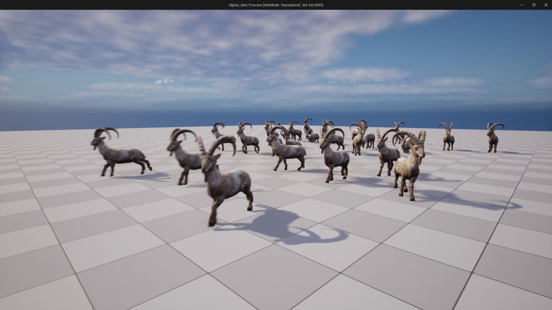 Alpine Ibex in Characters - UE Marketplace
