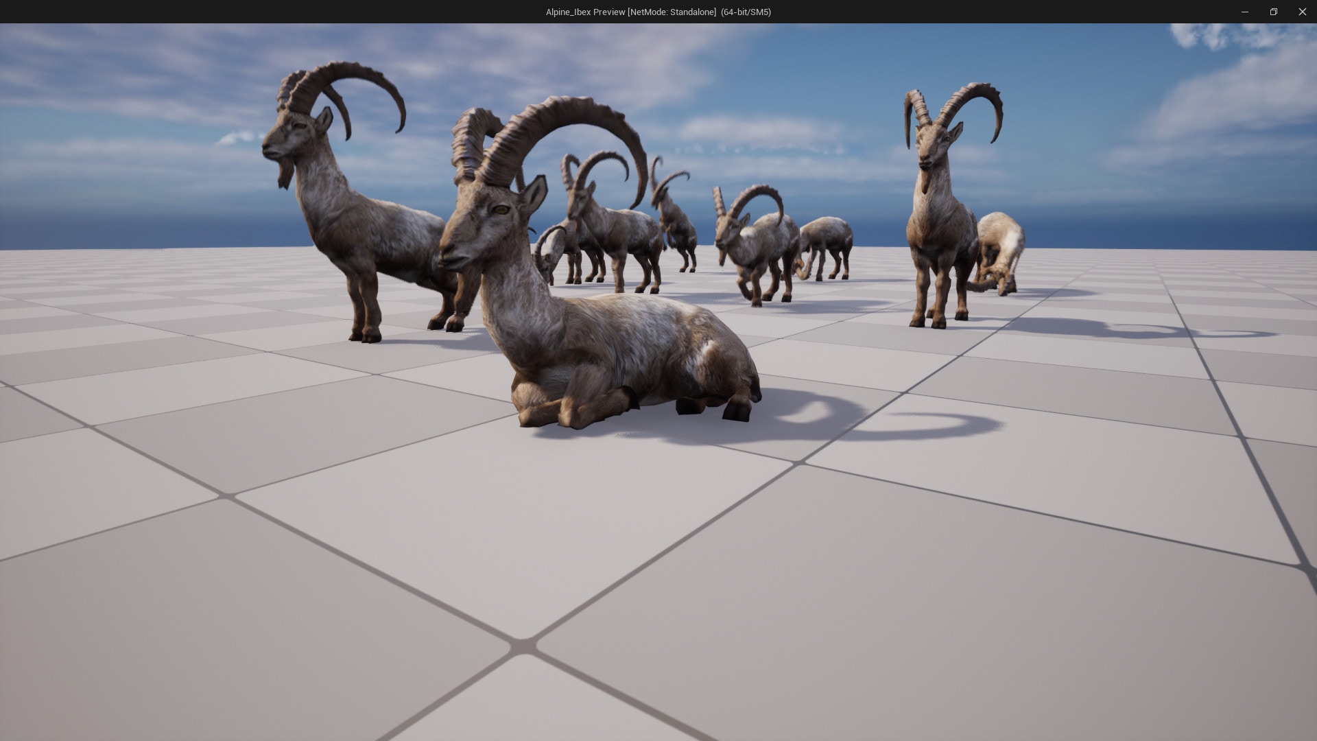 Alpine Ibex：キャラクター - UE マーケットプレイス