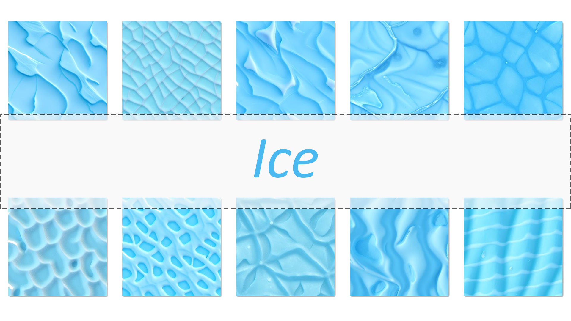 在贴图创建的nature 2d Textures Set 虚幻引擎商城