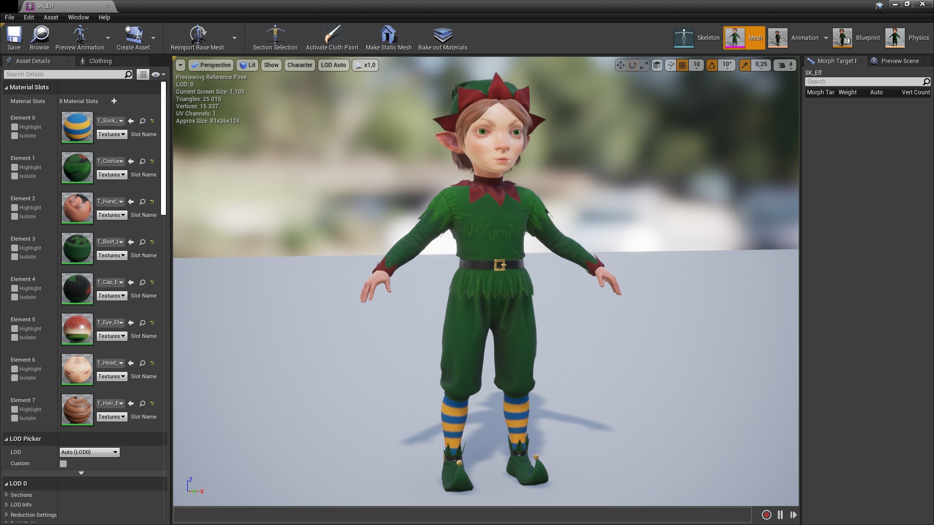 Elf in Characters - UE Marketplace
