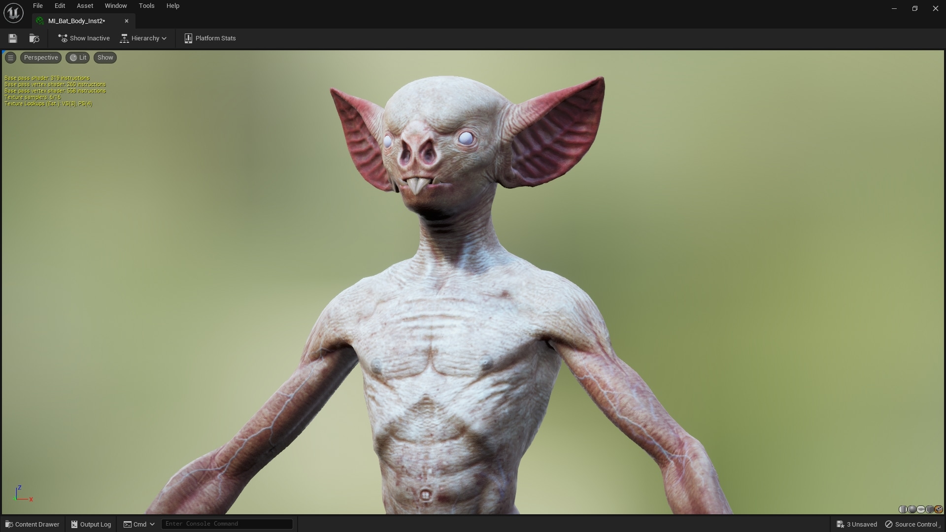 Bat Vampire in Characters - UE Marketplace