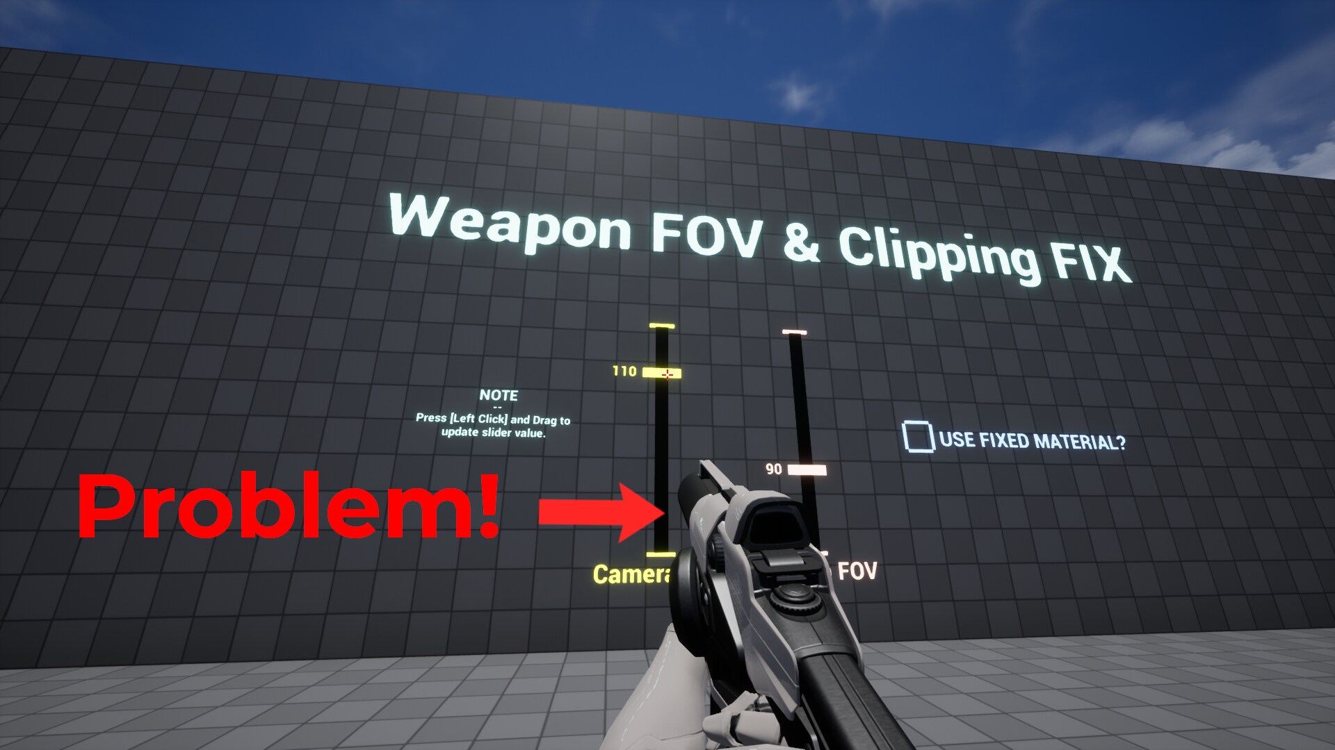 Weapon FOV and Clipping FIX, 카테고리 블루프린트 - UE 마켓플레이스