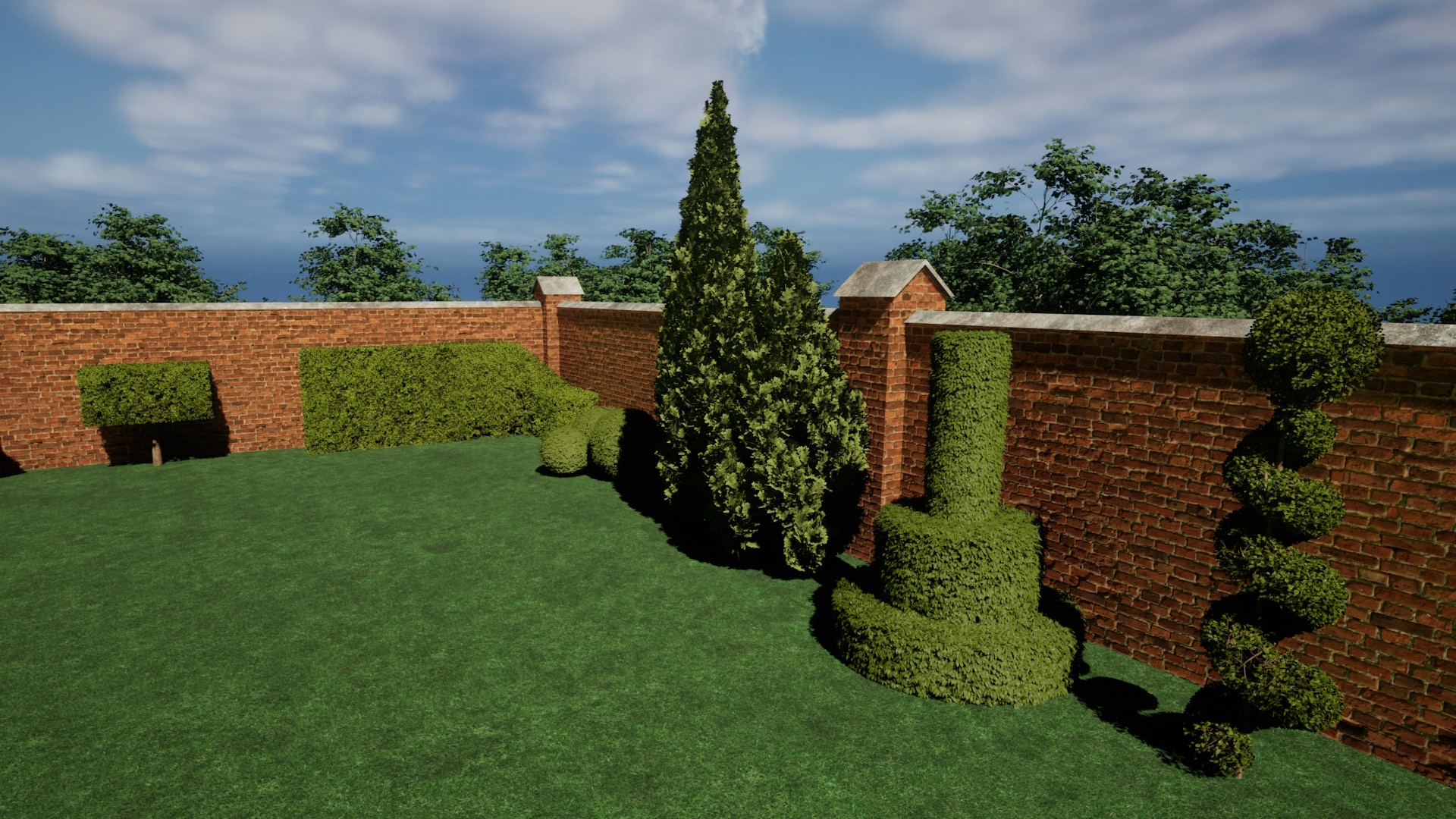 Formal Bush Collection in Props - UE Marketplace