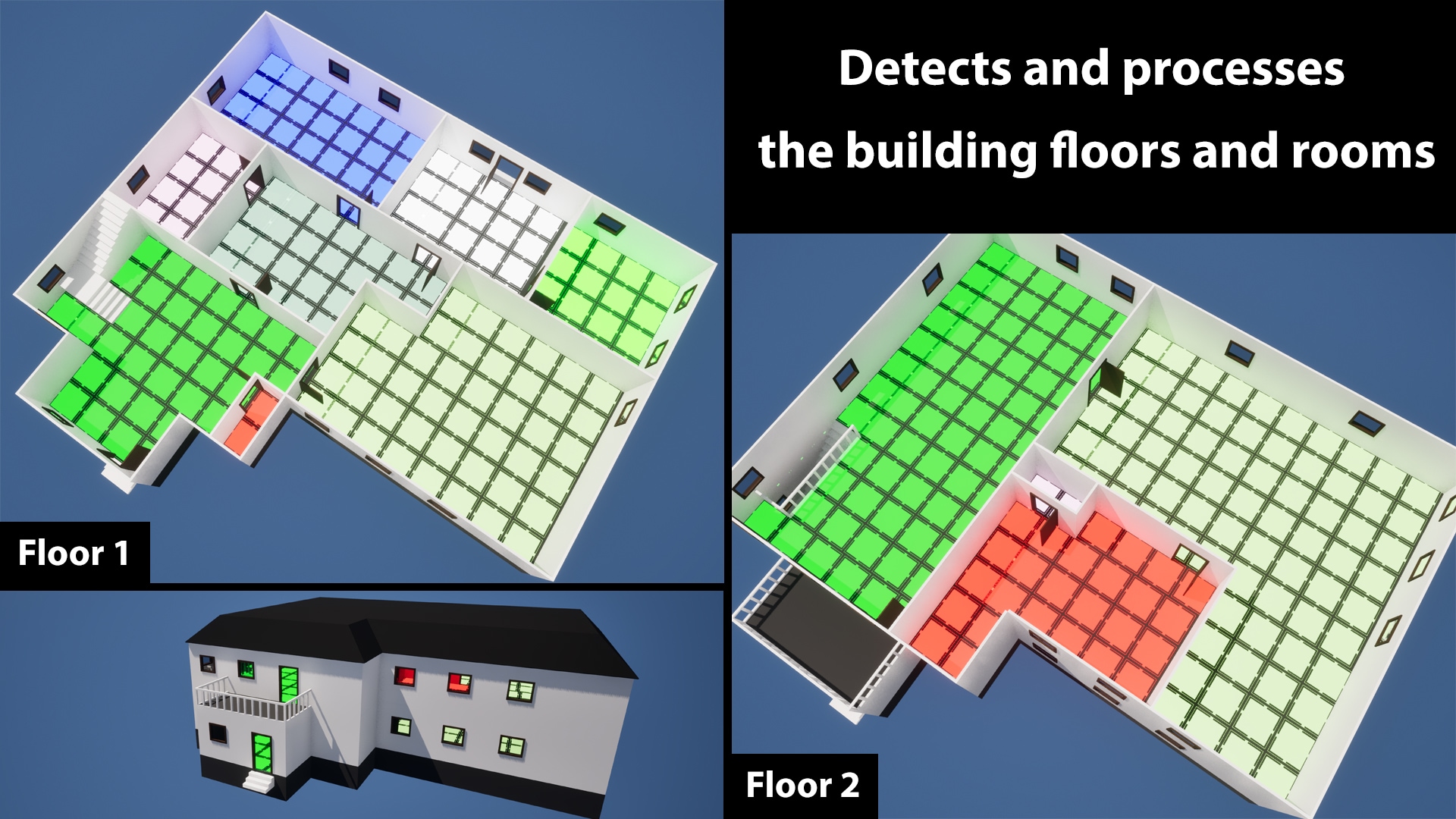 Building Floor & Room Identifier Plugin in Code Plugins - UE Marketplace