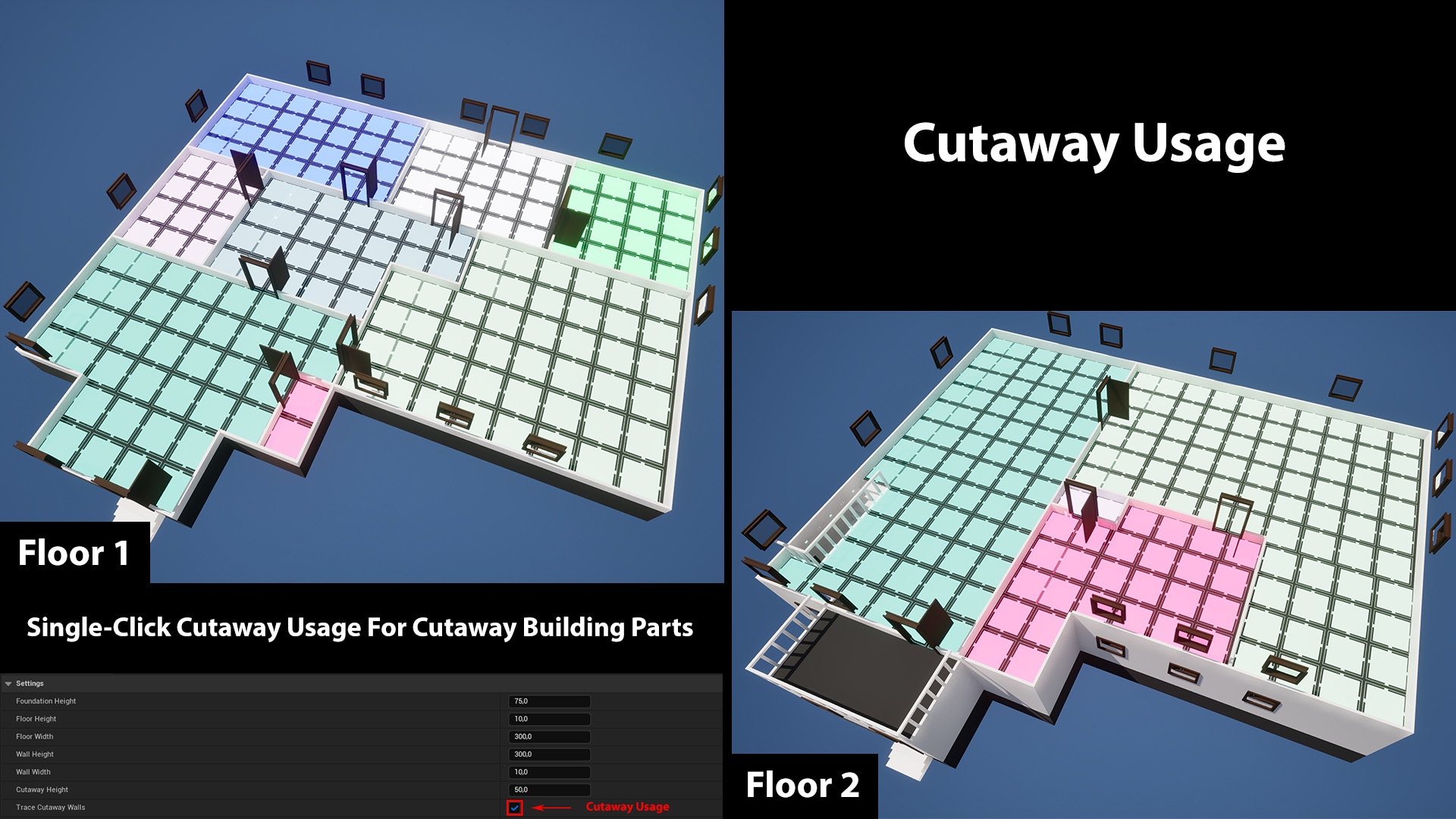 Building Floor & Room Identifier Plugin in Code Plugins - UE Marketplace