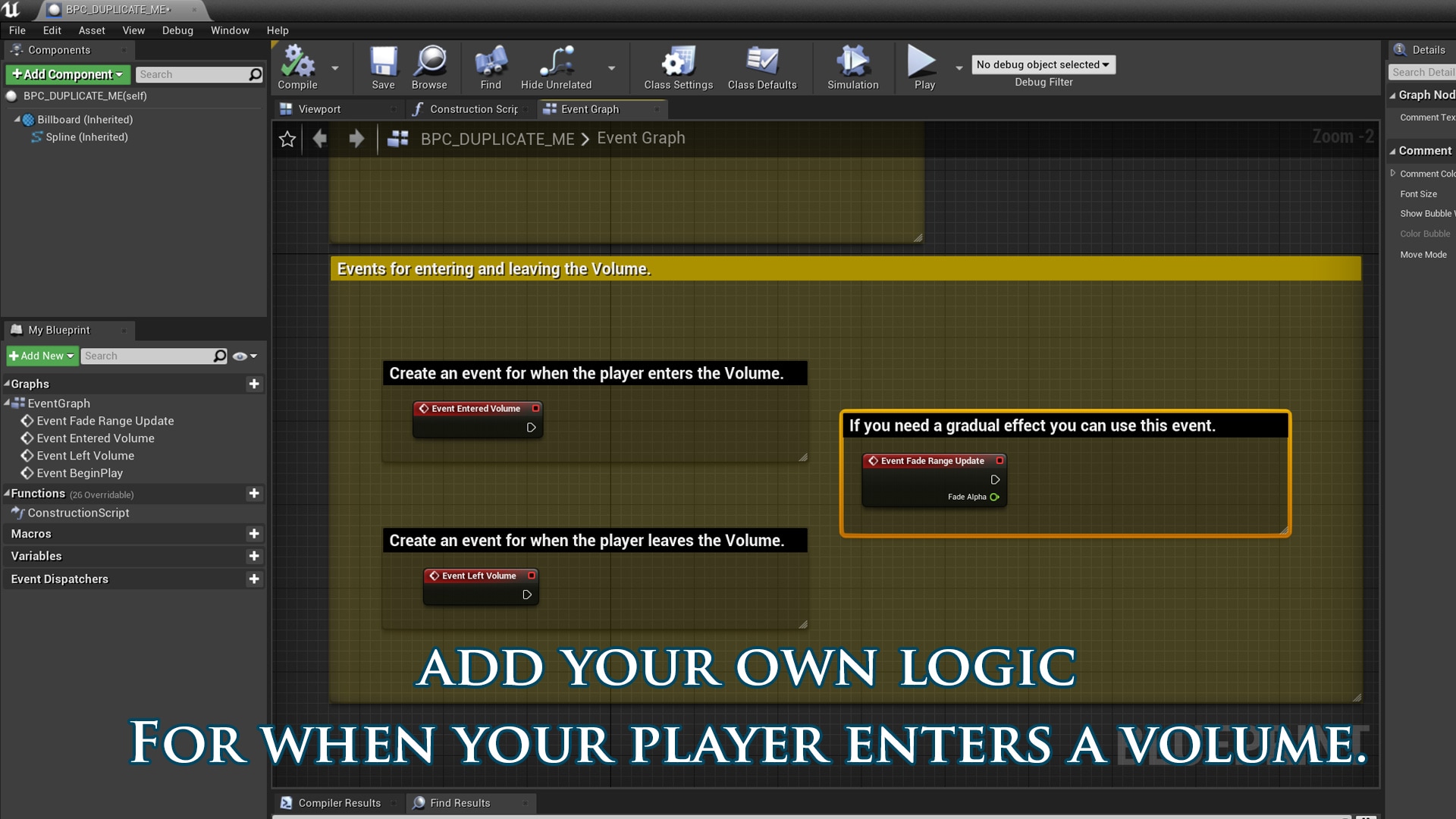 Custom Shape Volumes in Blueprints - UE Marketplace