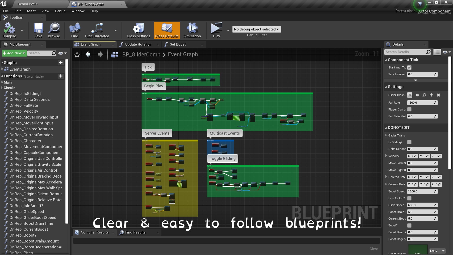 Glider Component in Blueprints - UE Marketplace