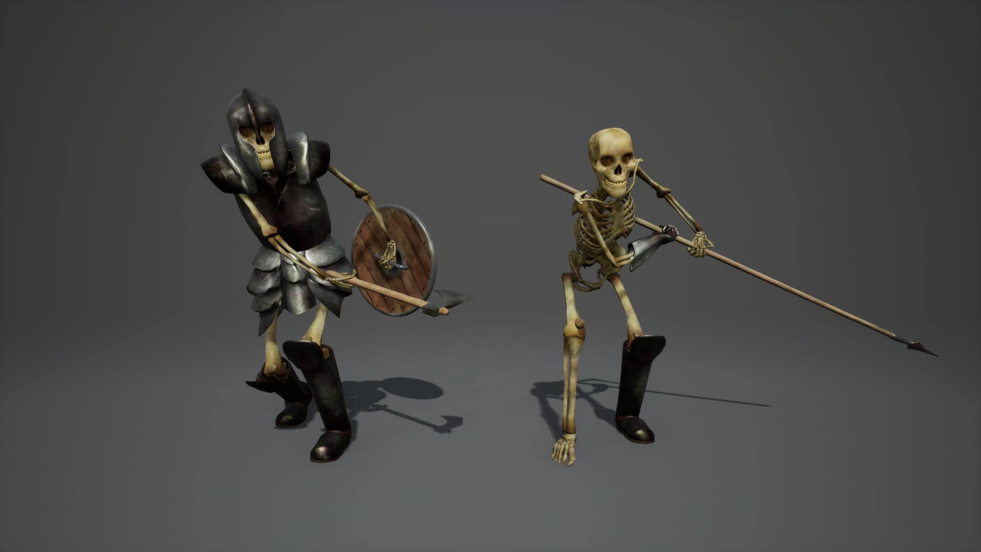 Skeleton Warrior in Characters - UE Marketplace