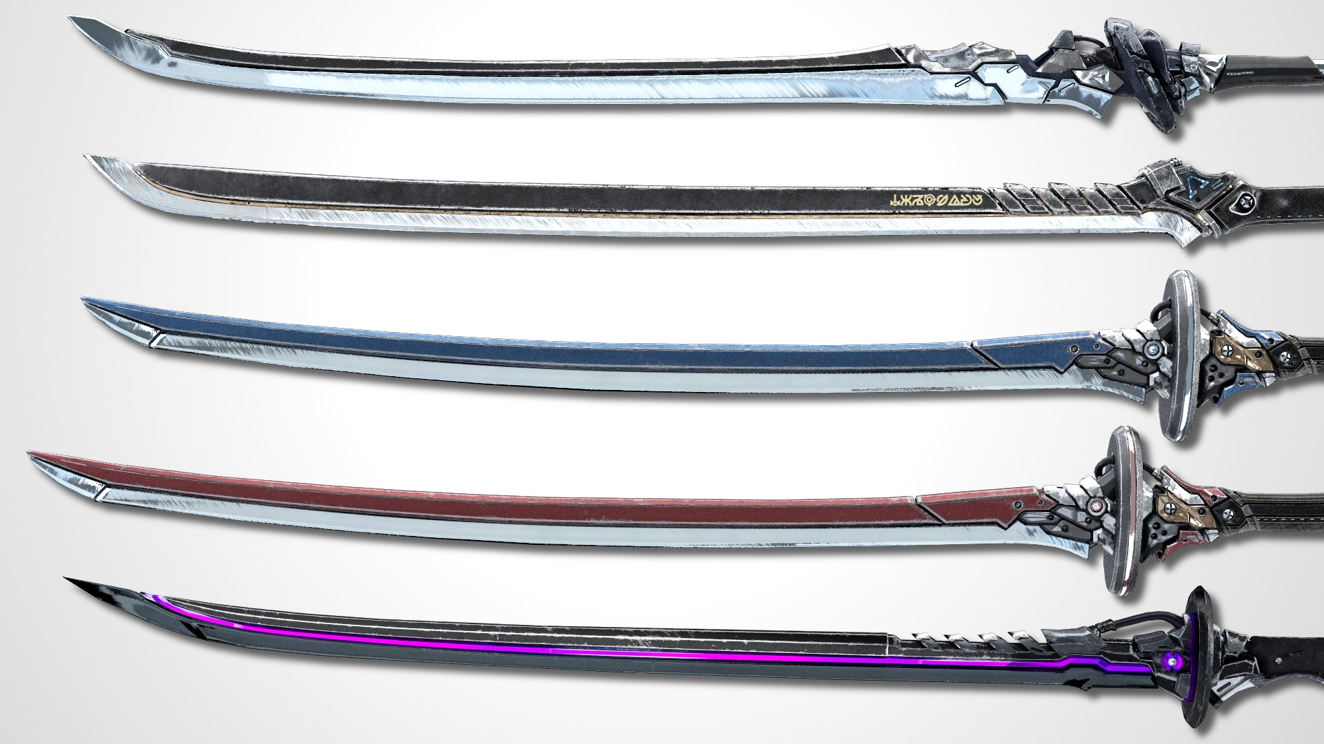 Sci Fi Swords Pack 1 In Weapons Ue Marketplace
