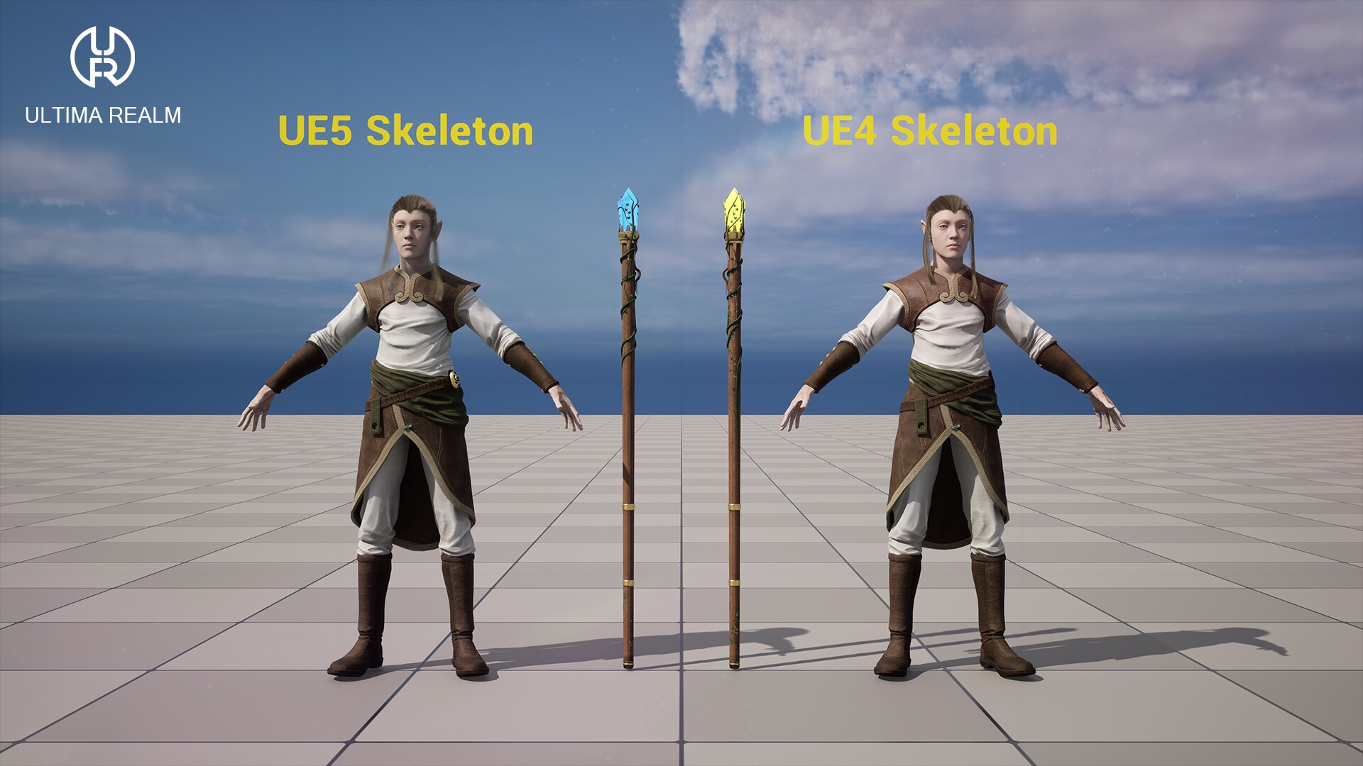 High Elf Priest - Male Elf in Characters - UE Marketplace