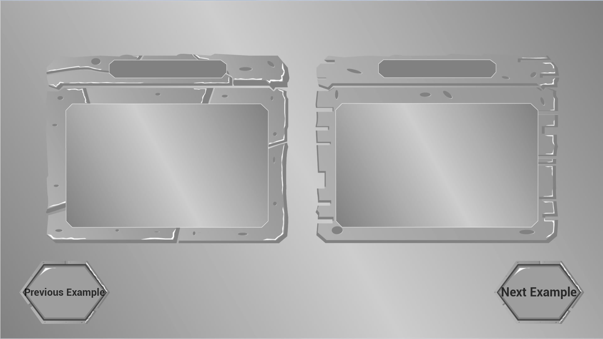 Stone UI set theme in 2D Assets - UE Marketplace