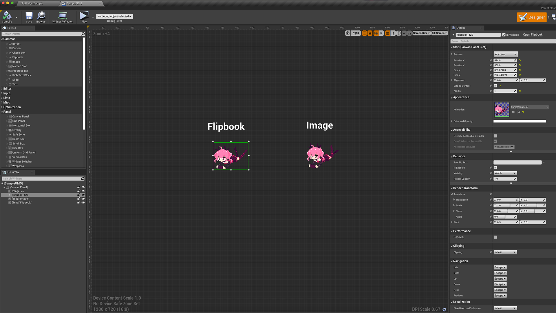 FlipWidget in Code Plugins - UE Marketplace