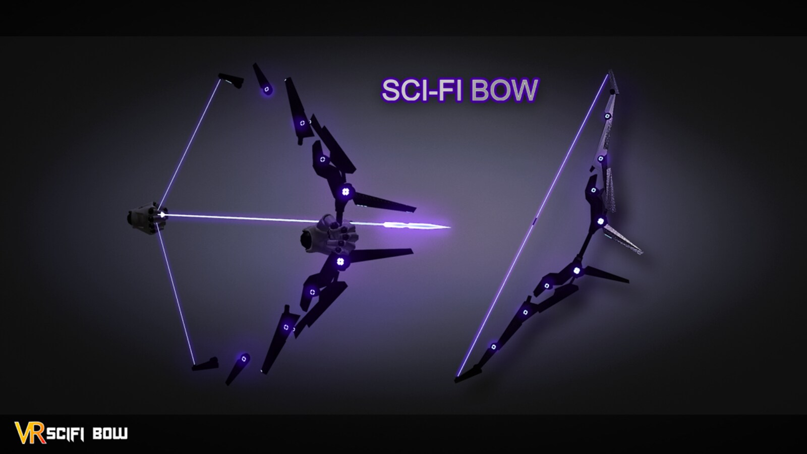 在蓝图创建的vr Scifi Bow 虚幻引擎商城