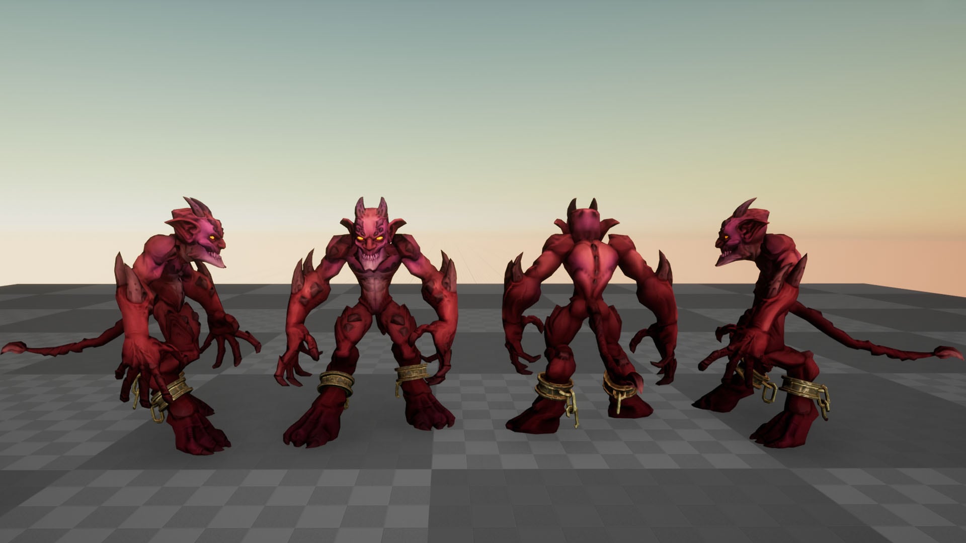 Fantasy Imp in Characters - UE Marketplace