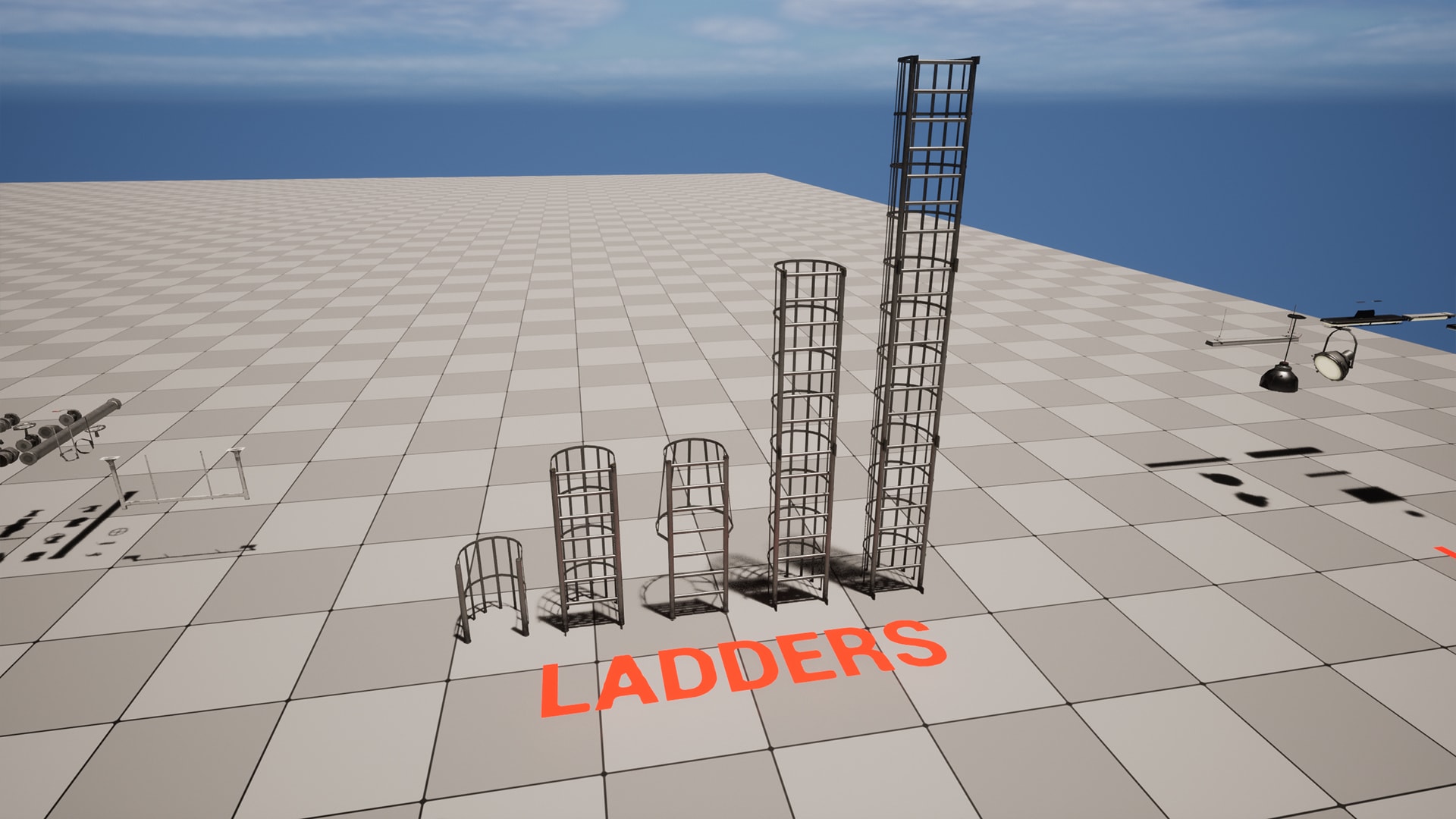 Huge Modular Industrial Kit in Props - UE Marketplace