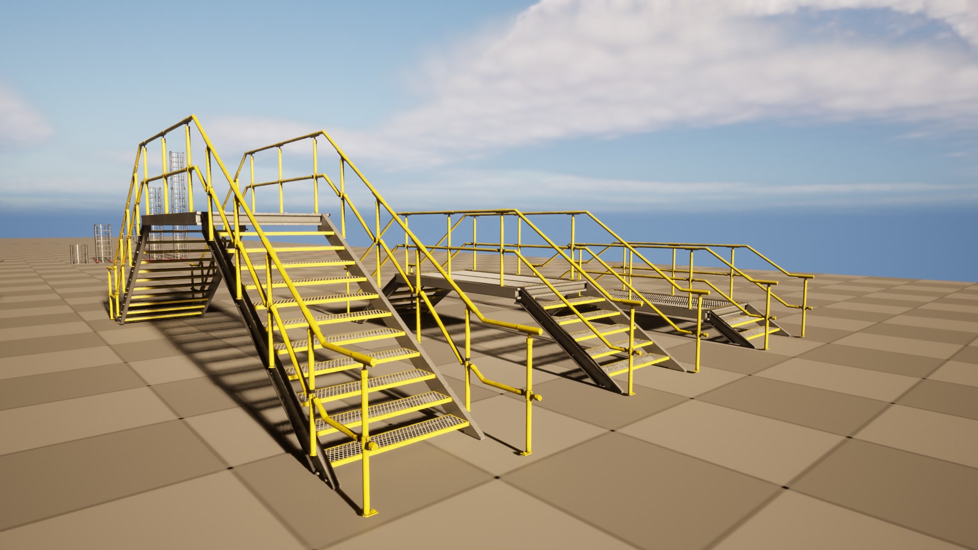 Huge Modular Industrial Kit in Props - UE Marketplace