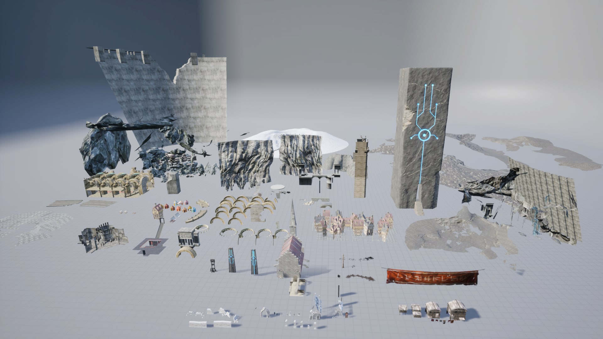 Infinity Blade: Village in Environments - UE Marketplace