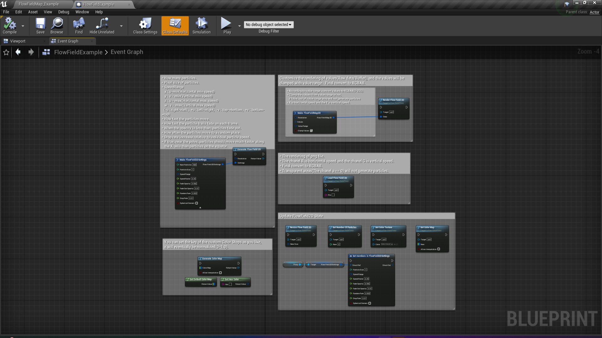 Vector Flow Field 2d In Code Plugins Ue Marketplace