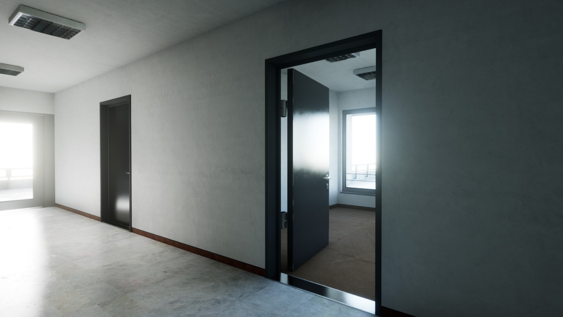 Modular Brutalist Building Vol. 2 in Environments - UE Marketplace