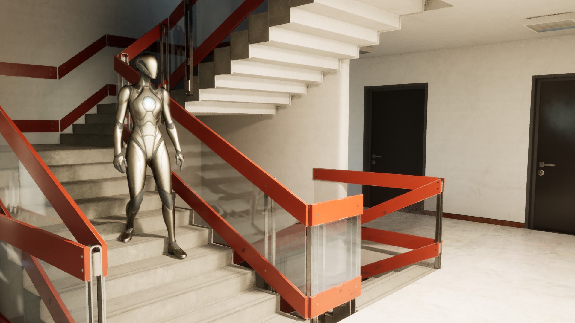 Modular Brutalist Building Vol. 2 in Environments - UE Marketplace