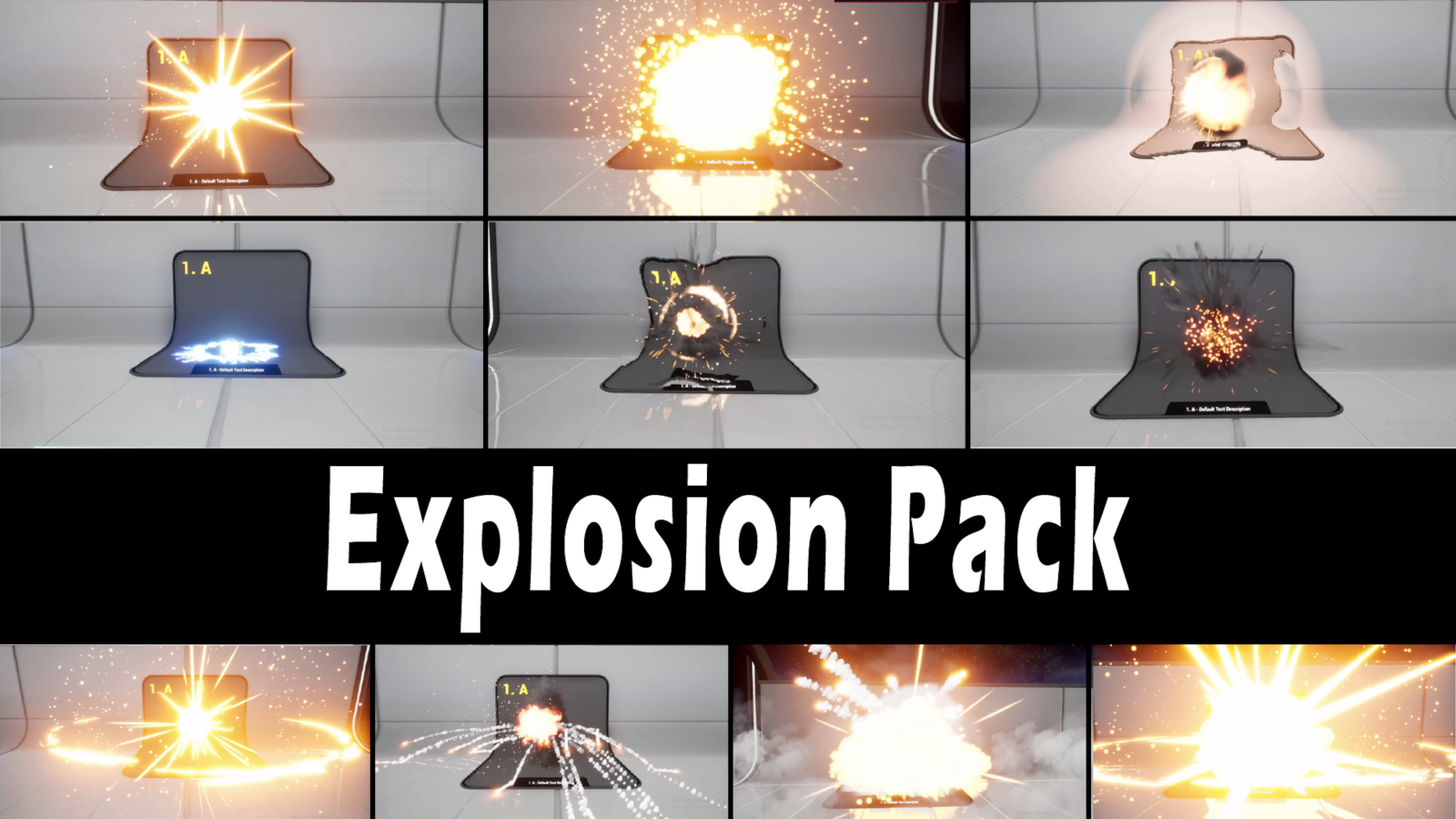 VFX Explosion Pack in Visual Effects - UE Marketplace