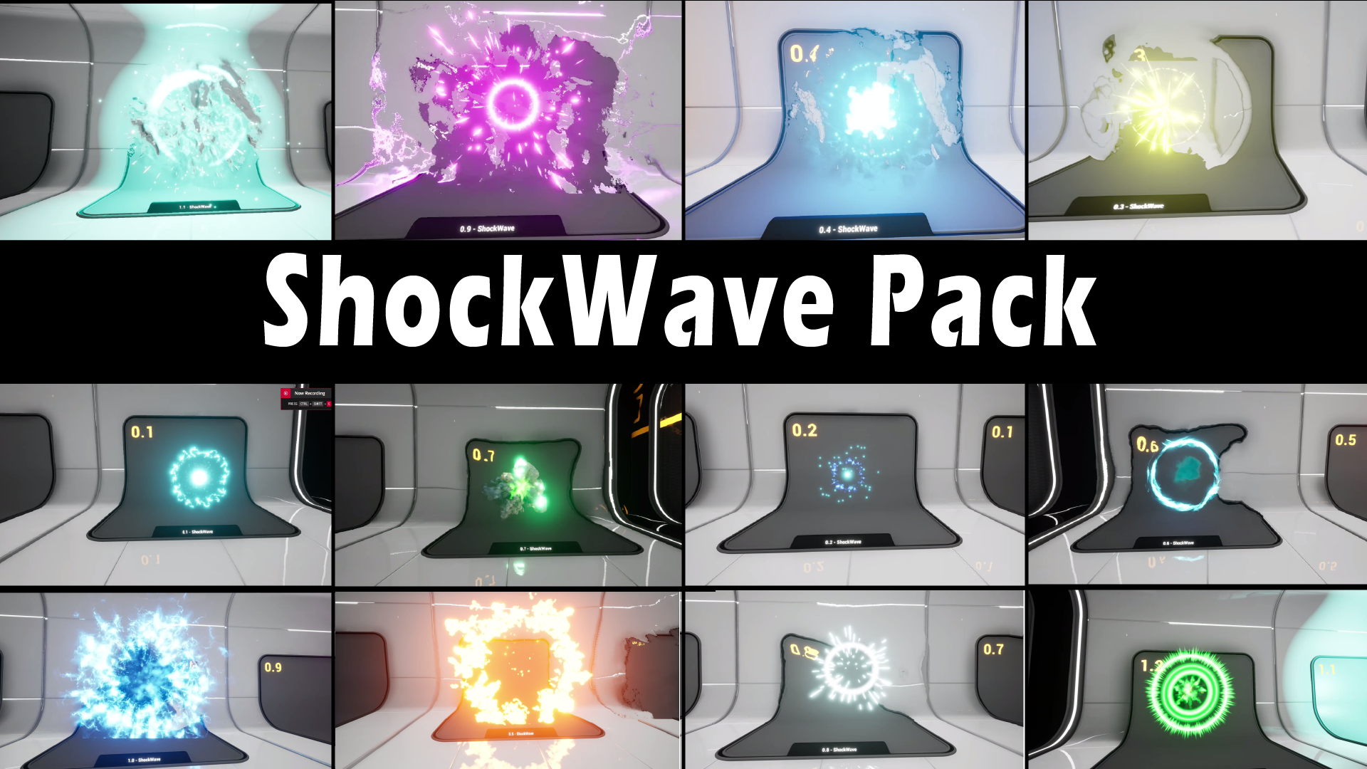 Shockwave Pack in Visual Effects - UE Marketplace