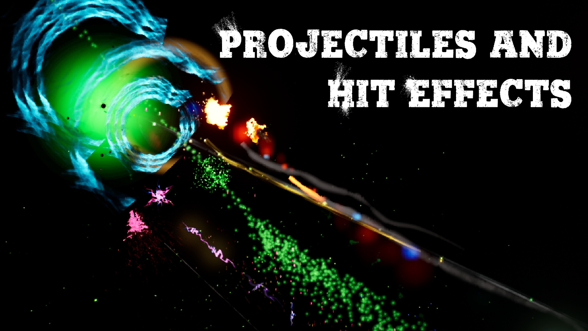 Projectiles & Hit Effects in Visual Effects - UE Marketplace