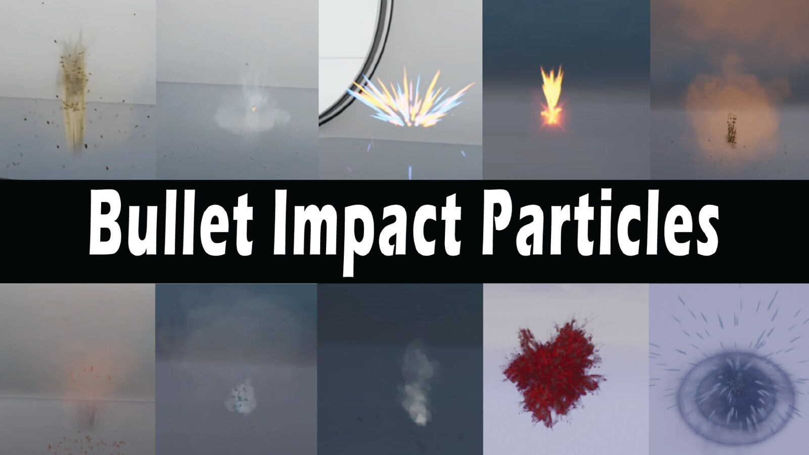 Bullet Impact Particles in Visual Effects - UE Marketplace