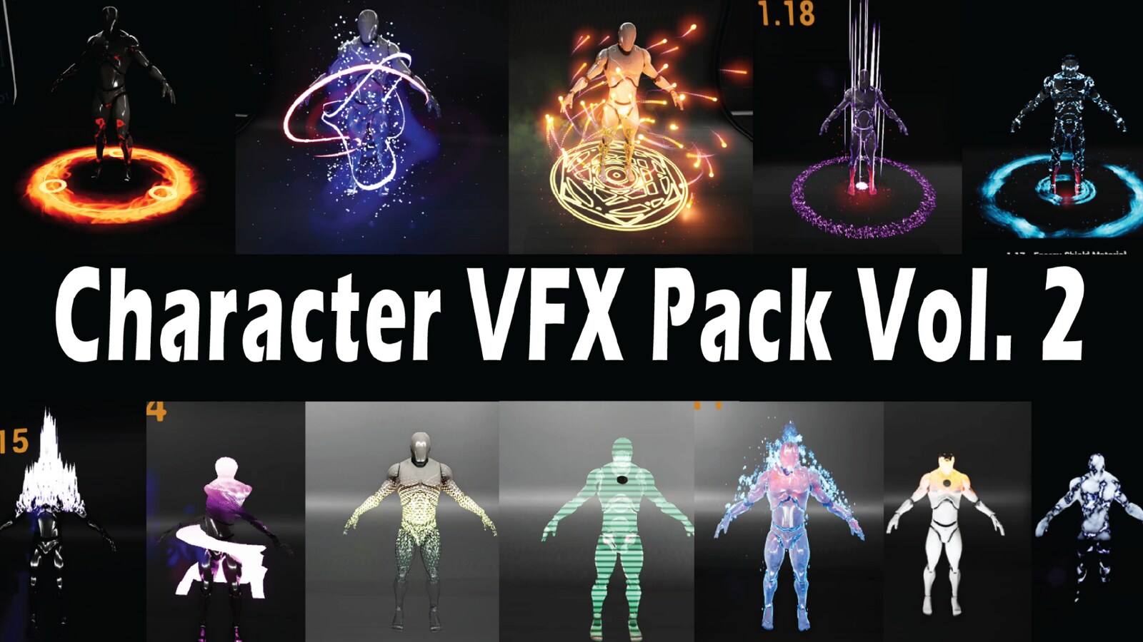 Character VFX pack 2 in Visual Effects - UE Marketplace