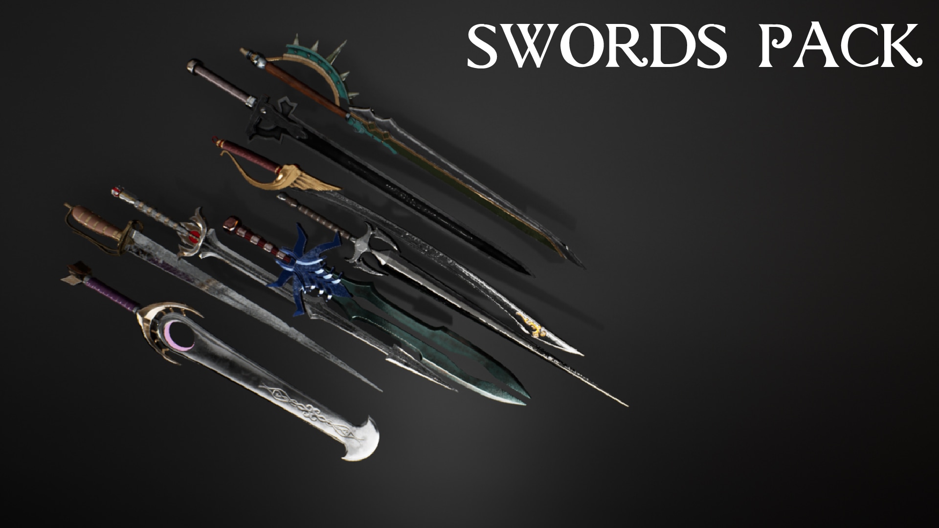 Swords Pack 카테고리 무기 Ue 마켓플레이스