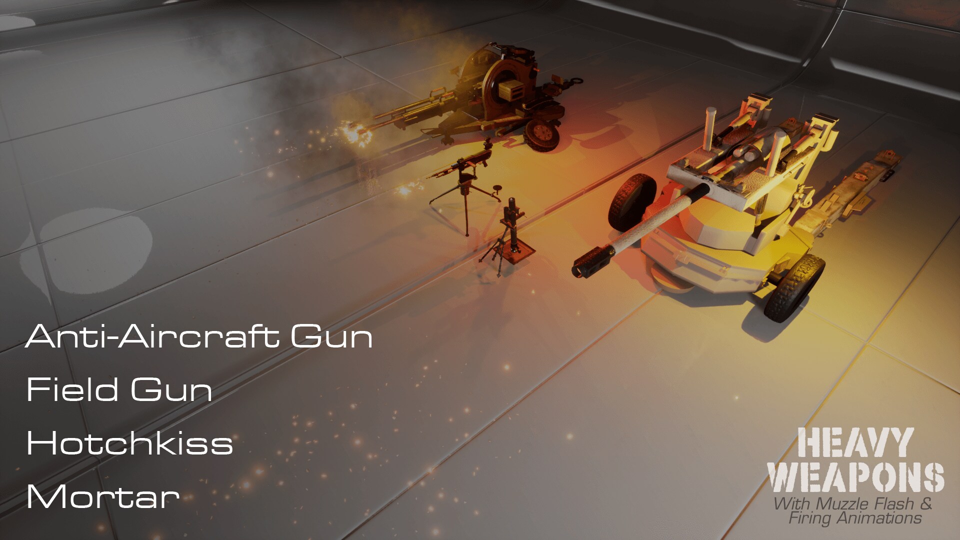 Heavy Weapon Pack – ASSET CLOUD