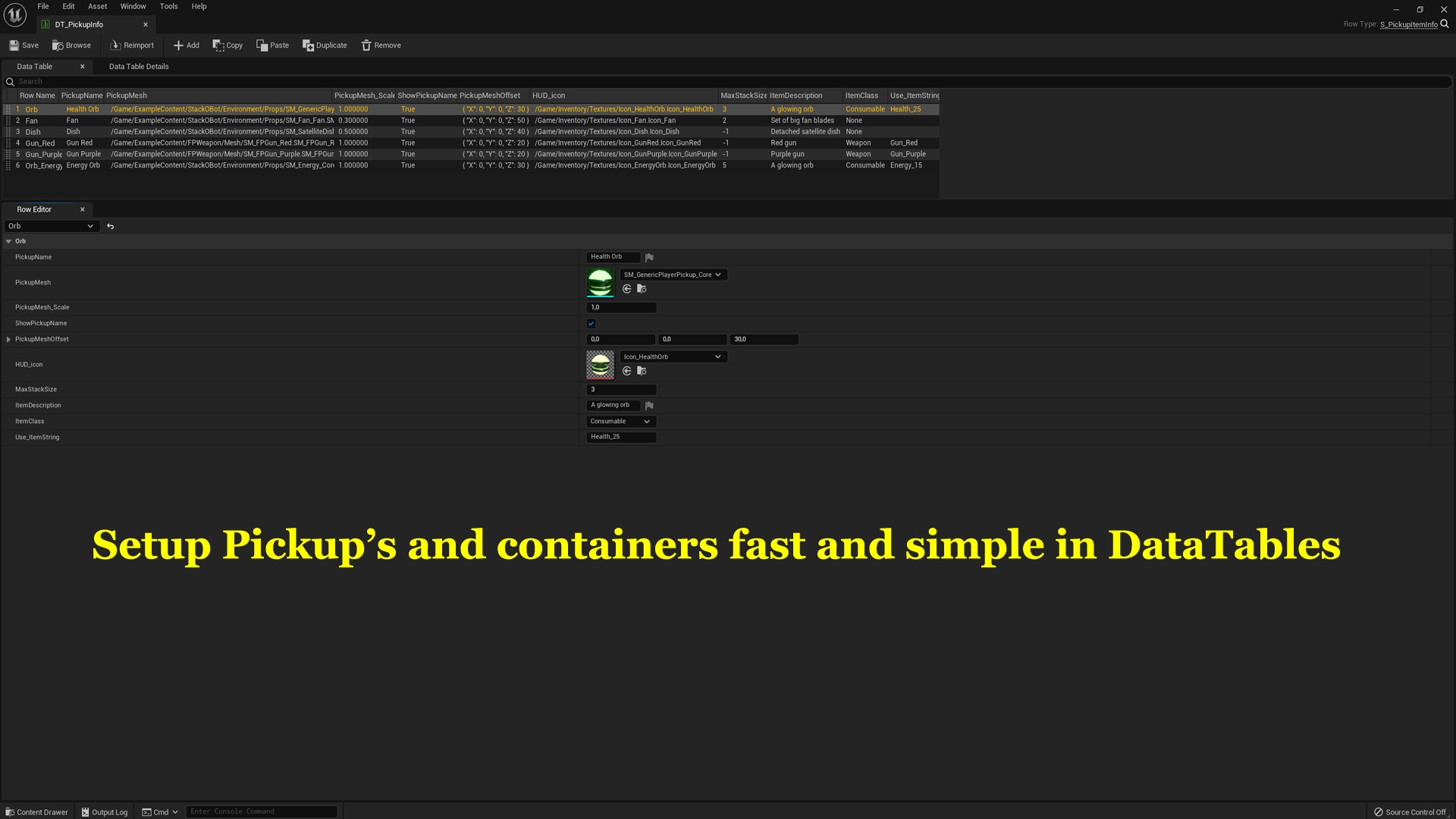 GDR Inventory Pro in Blueprints - UE Marketplace