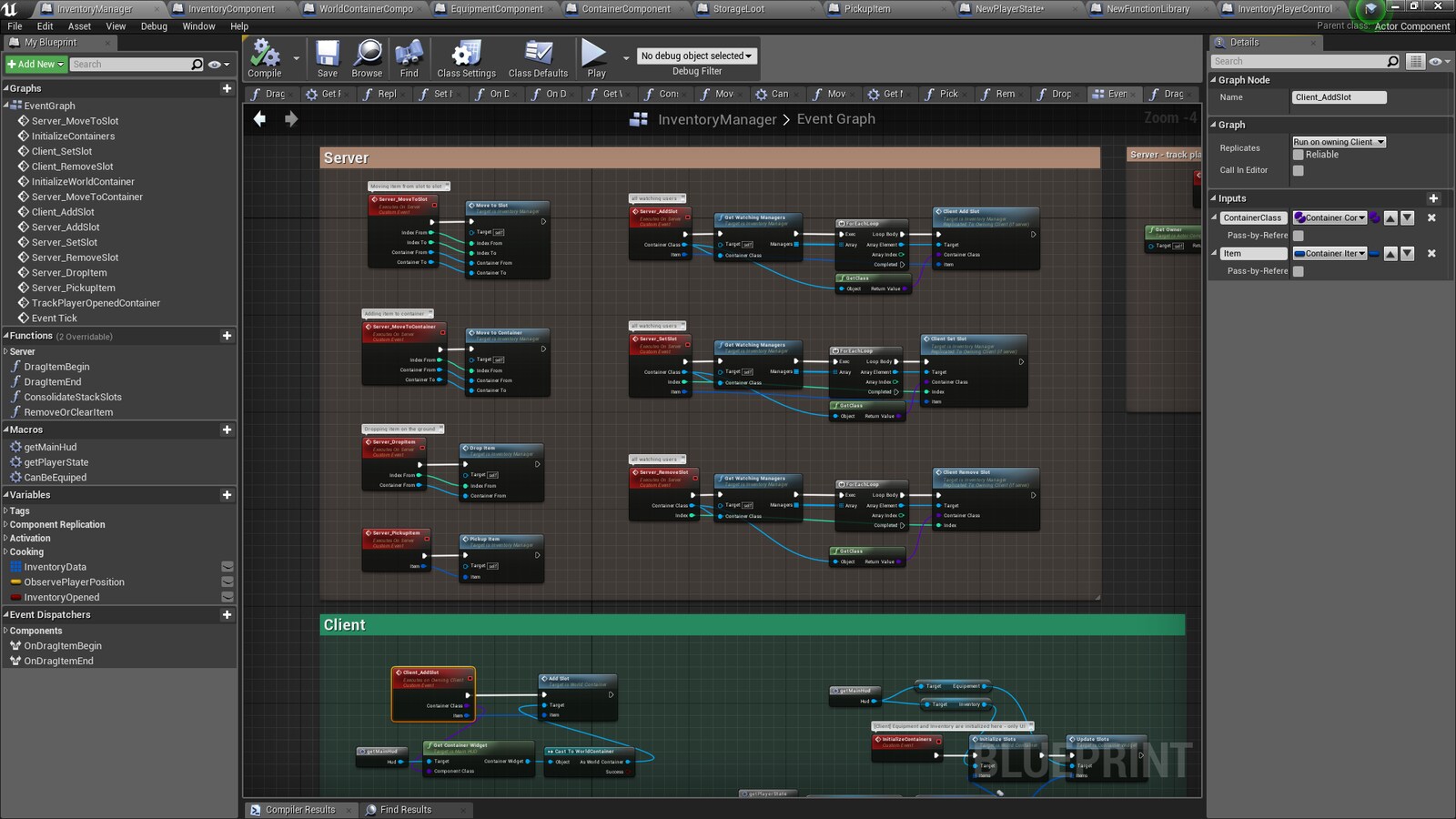 Multiplayer RPG Inventory System in Blueprints - UE Marketplace