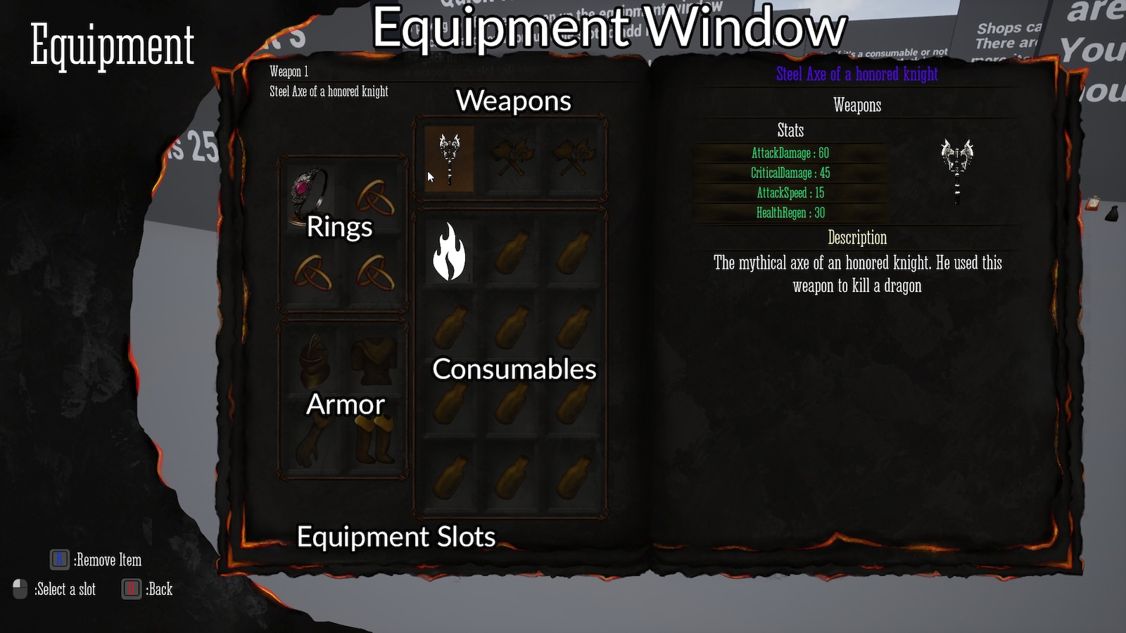 Medieval RPG Inventory and Equipment in Blueprints - UE Marketplace