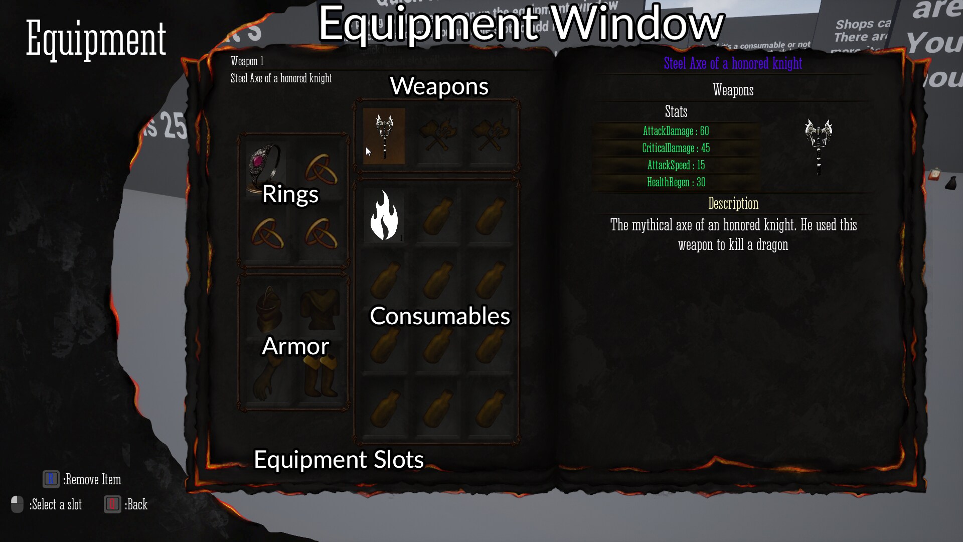 Medieval RPG Inventory and Equipment in Blueprints - UE Marketplace