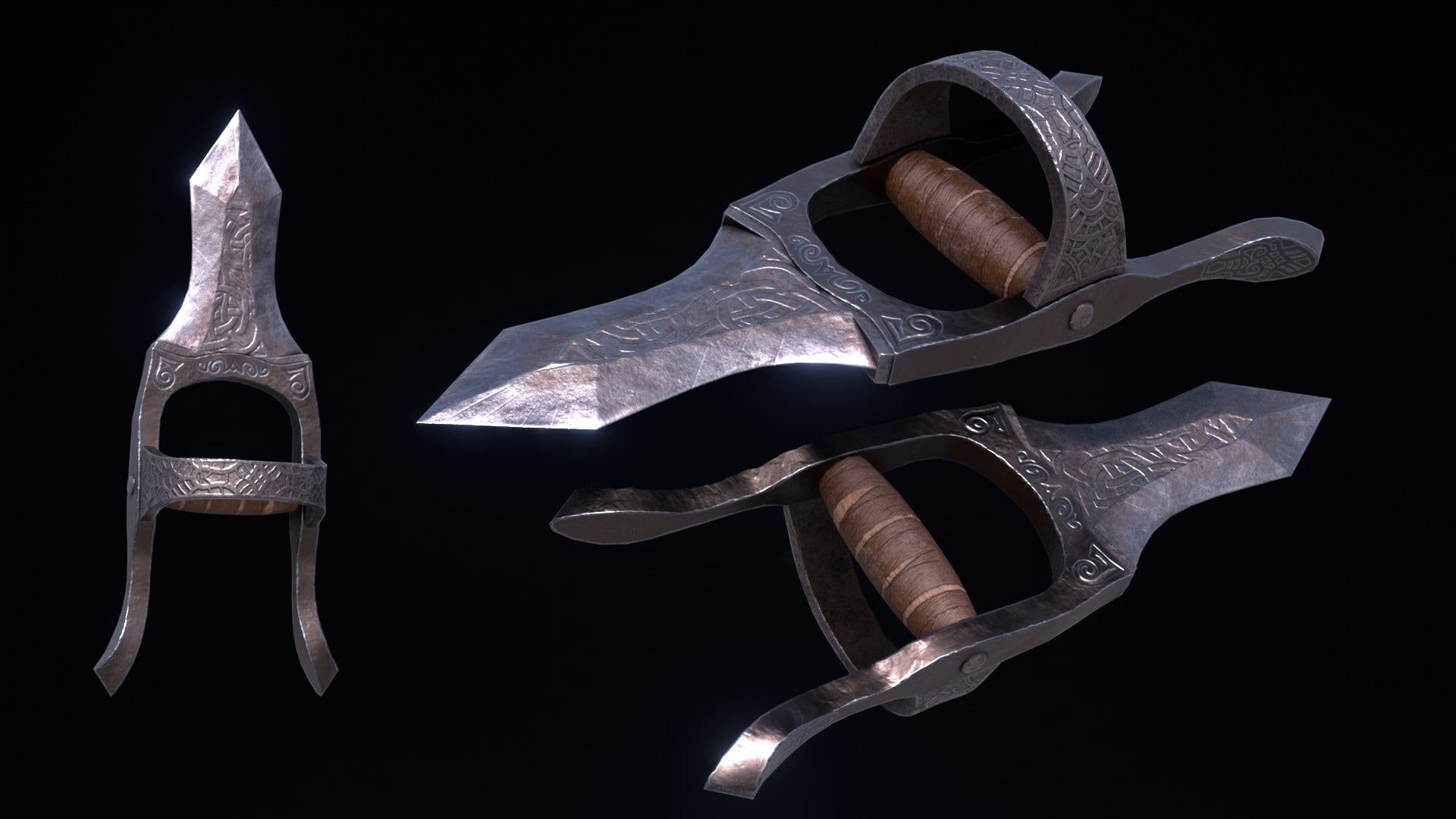 Iron Fantasy Weapon Set in Weapons - UE Marketplace