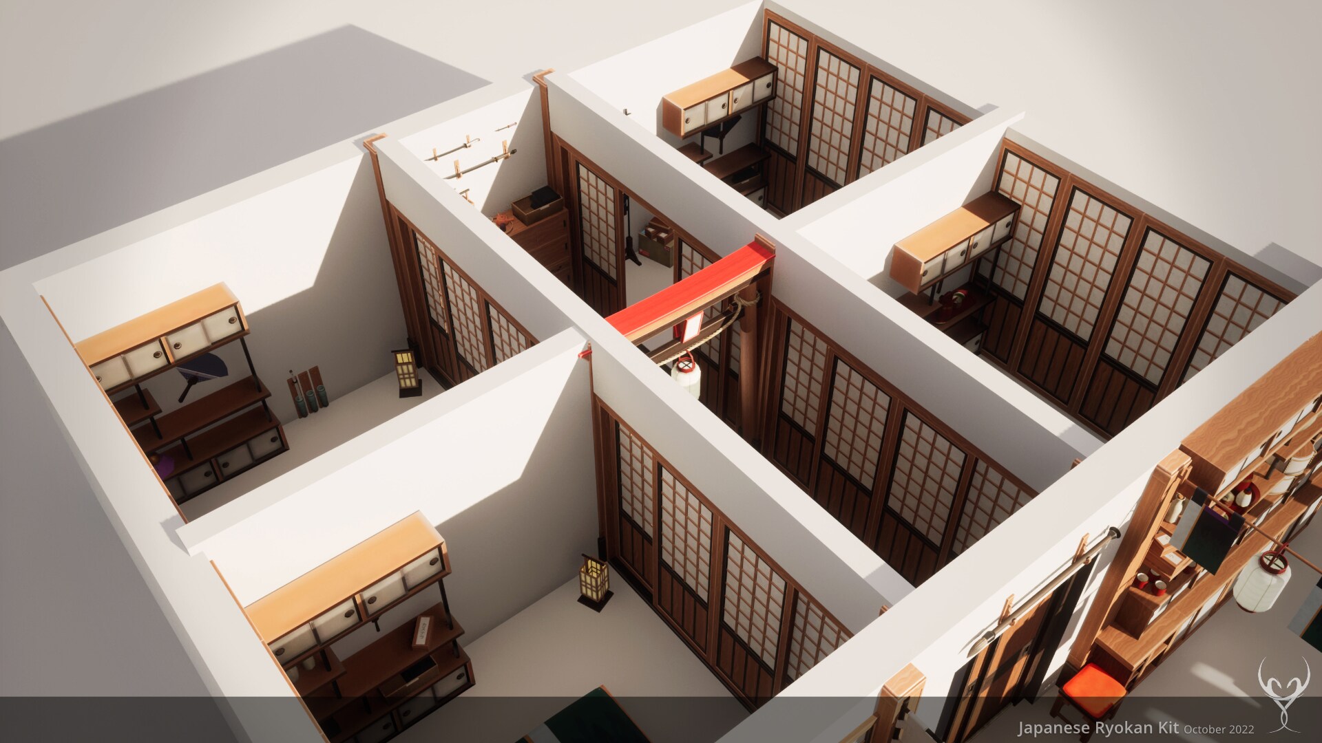 Japanese Ryokan Kit in Environments - UE Marketplace