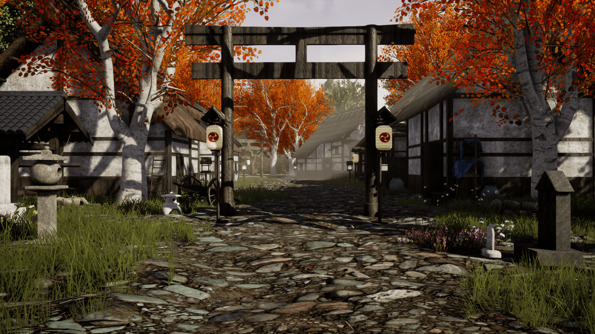 Japanese Medieval Village by Fabrizio Forte in Props - UE4 Marketplace