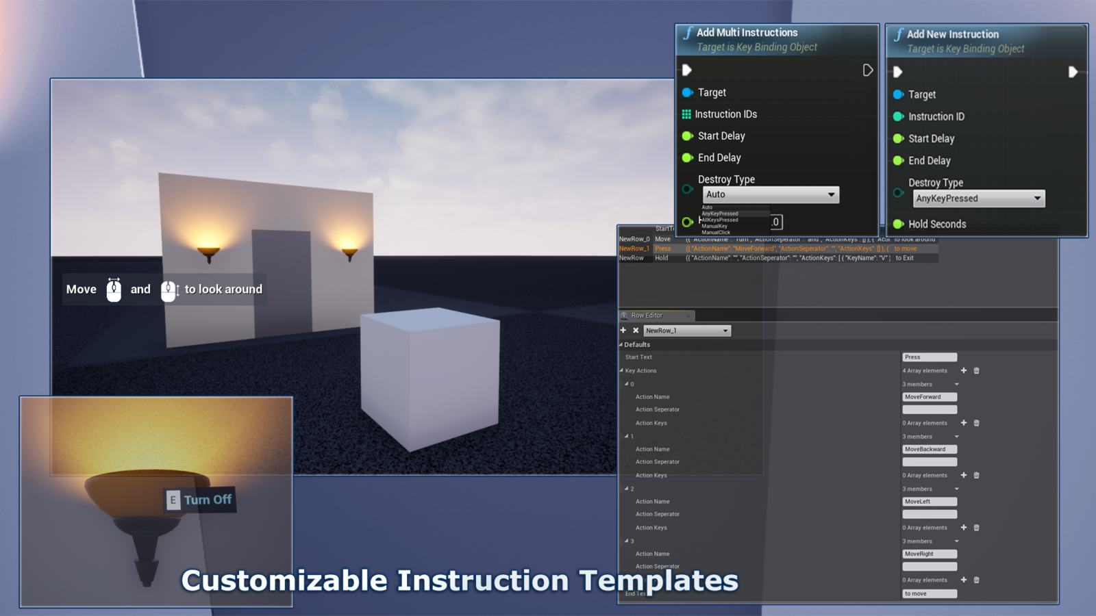 在插件创建的Dynamic KeyBinding System - 虚幻引擎商城