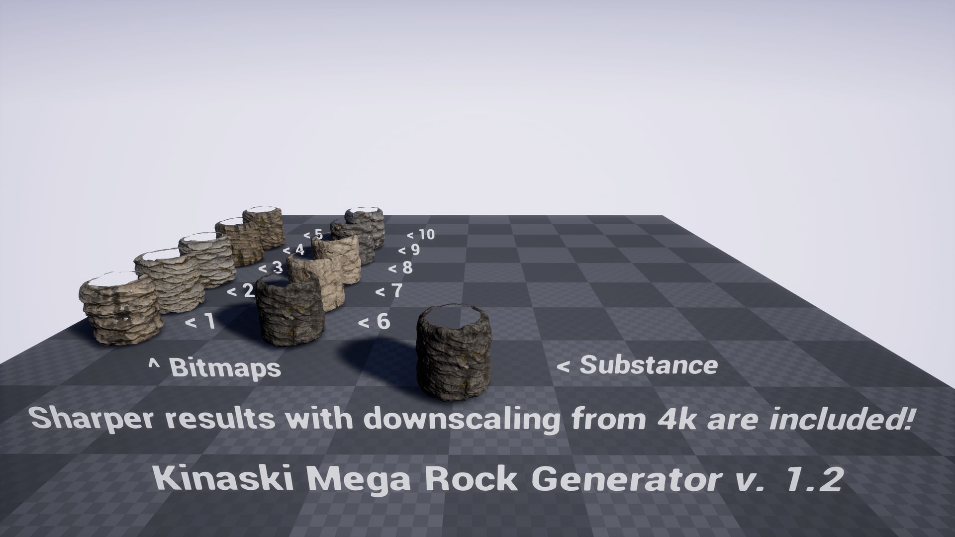 Kinaski Mega Rock Generator in Materials - UE Marketplace