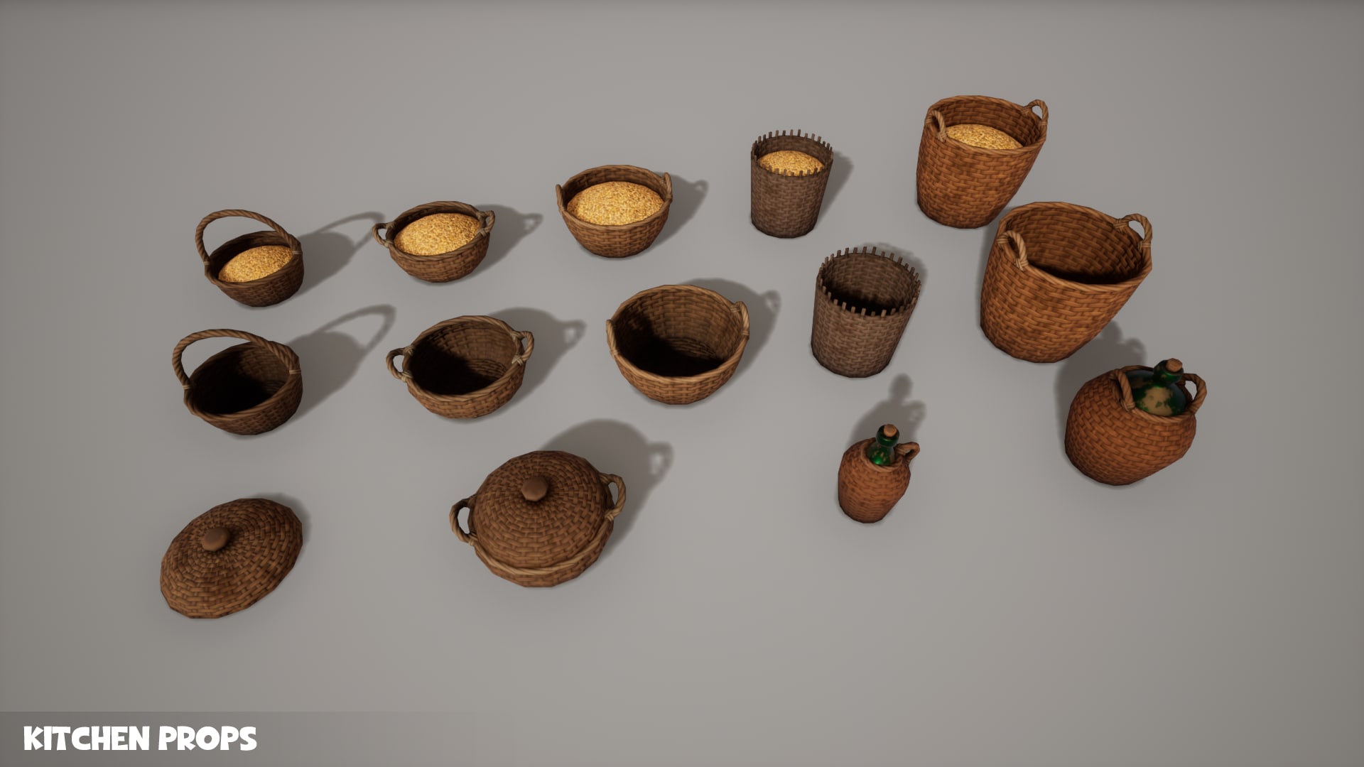 Kitchen Props in Props - UE Marketplace