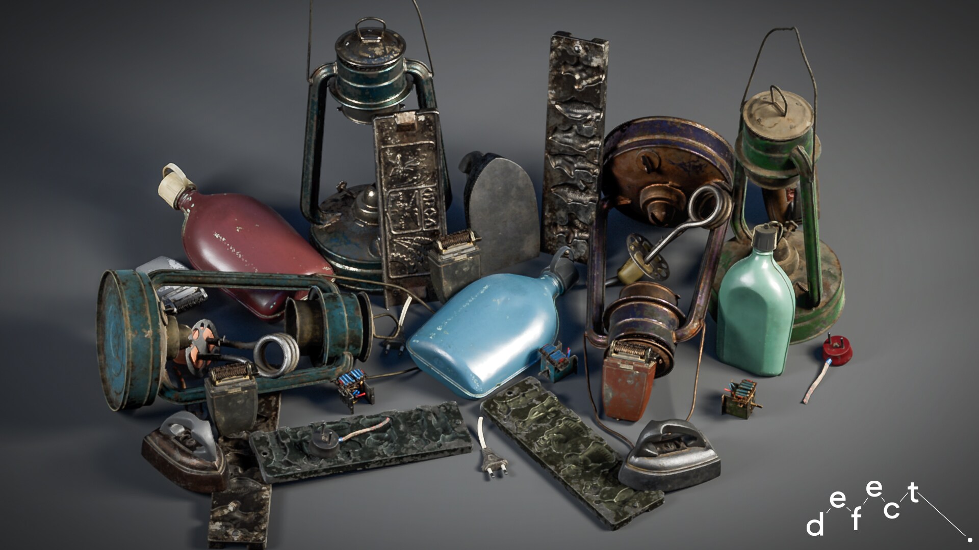 Defect Ultimate Props Bundle Vol 4, 카테고리 소품 - UE 마켓플레이스