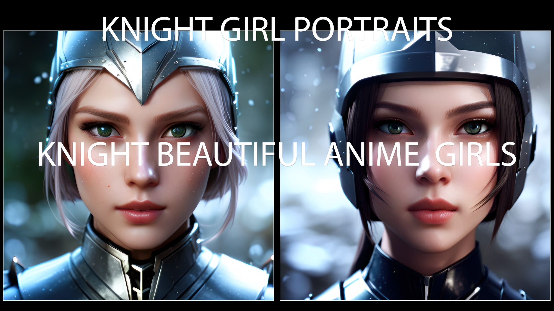 Black Knight Anime Girl