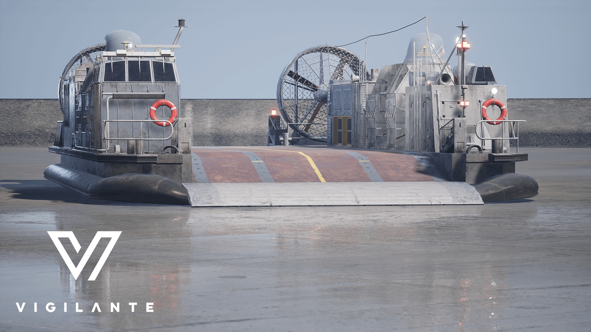 LCAC (Landing Craft, Air Cushion) (West) in Props - UE Marketplace