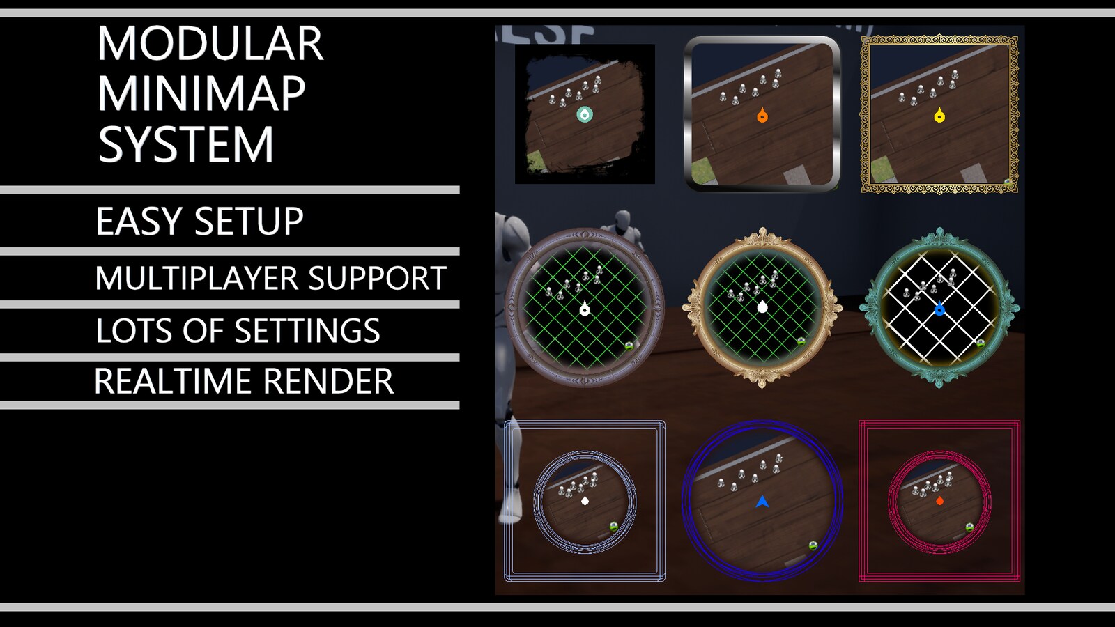 Modular Realtime Minimap System In Blueprints Ue Marketplace