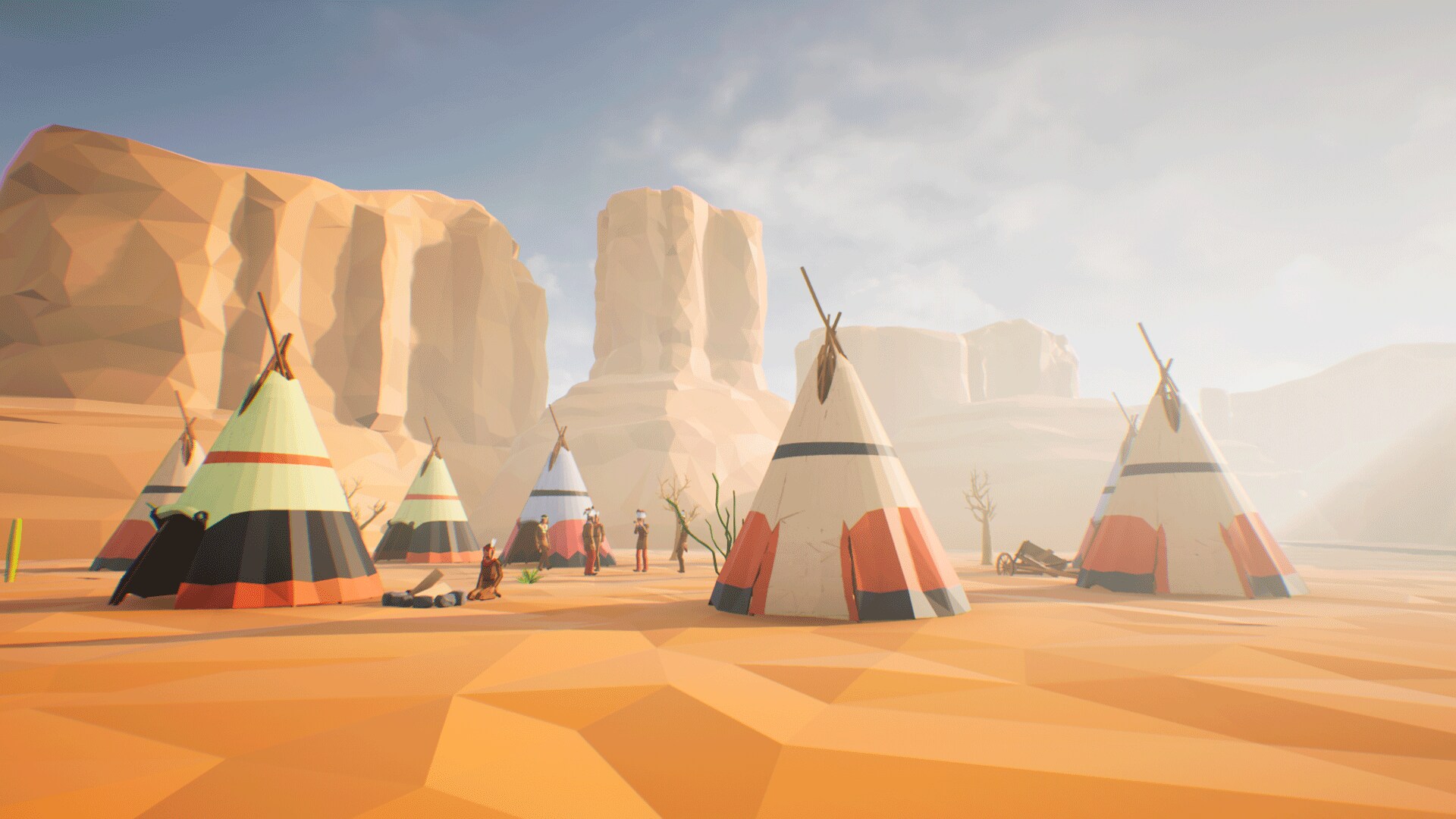 LOW POLY WORLD - WESTERN in Environments - UE Marketplace