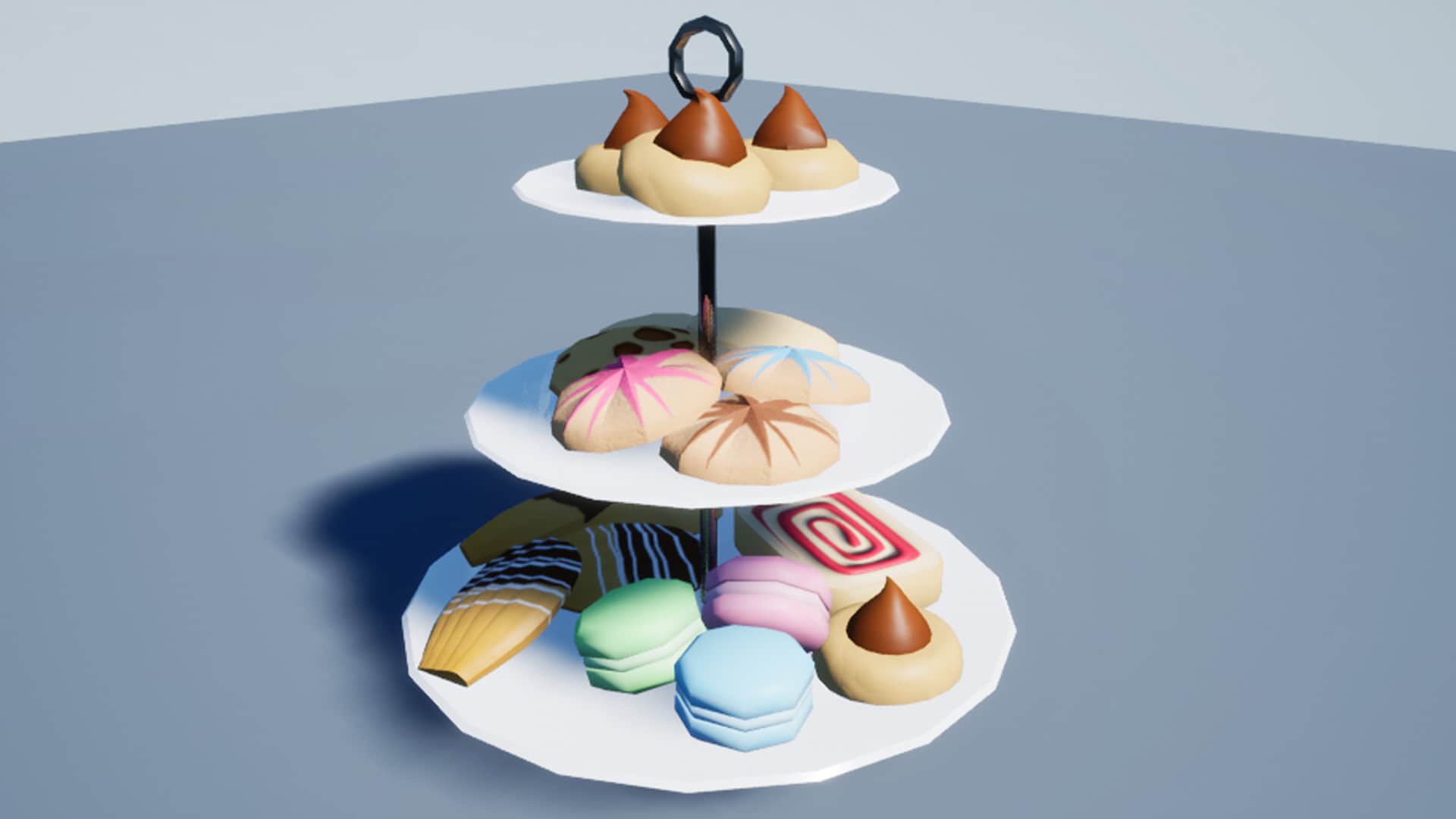 Low Poly Toon Pastry Pack：プロップ・小物 - UE マーケットプレイス
