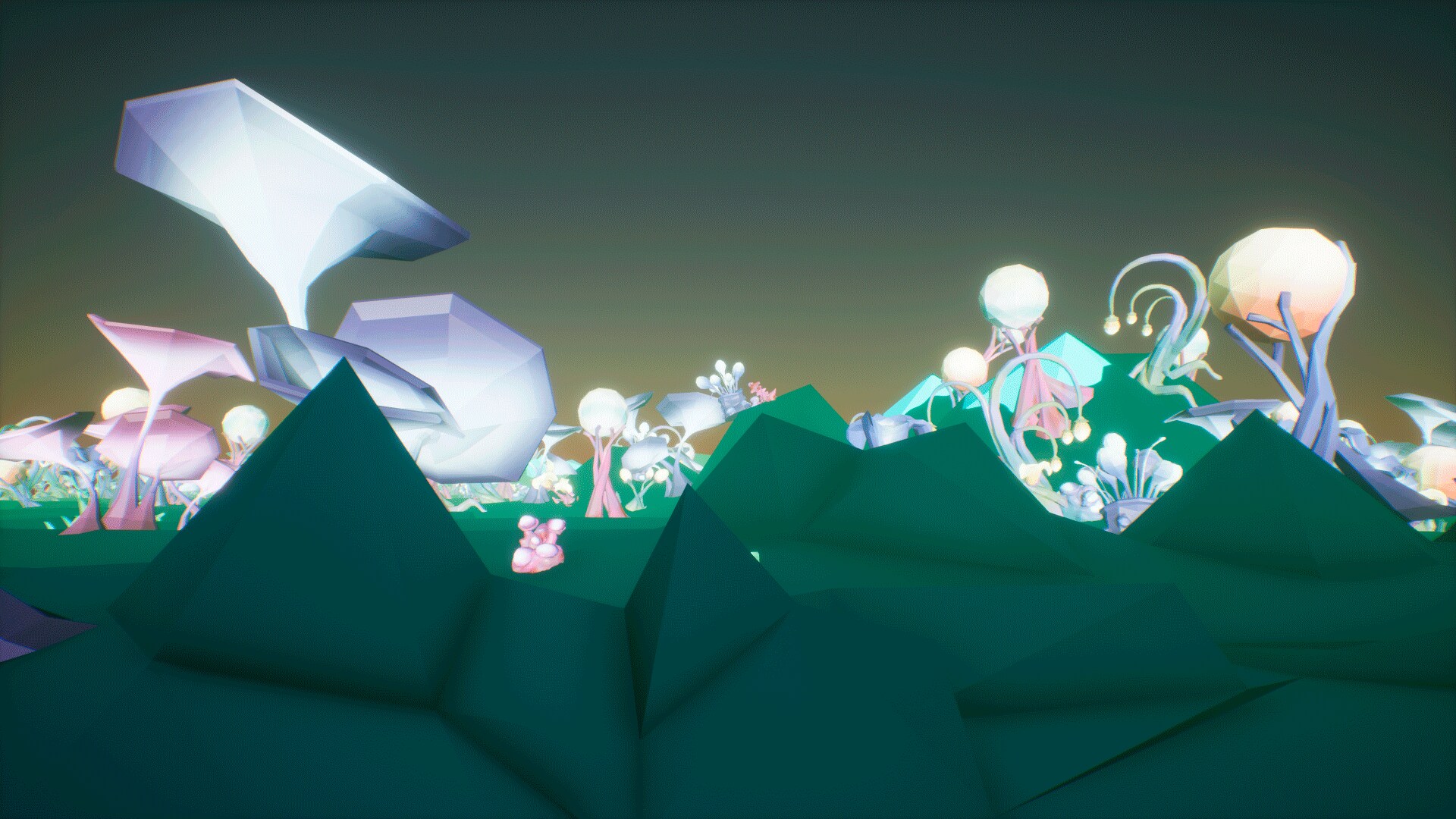 LOW POLY WORLD - ALIEN WORLD in Environments - UE Marketplace