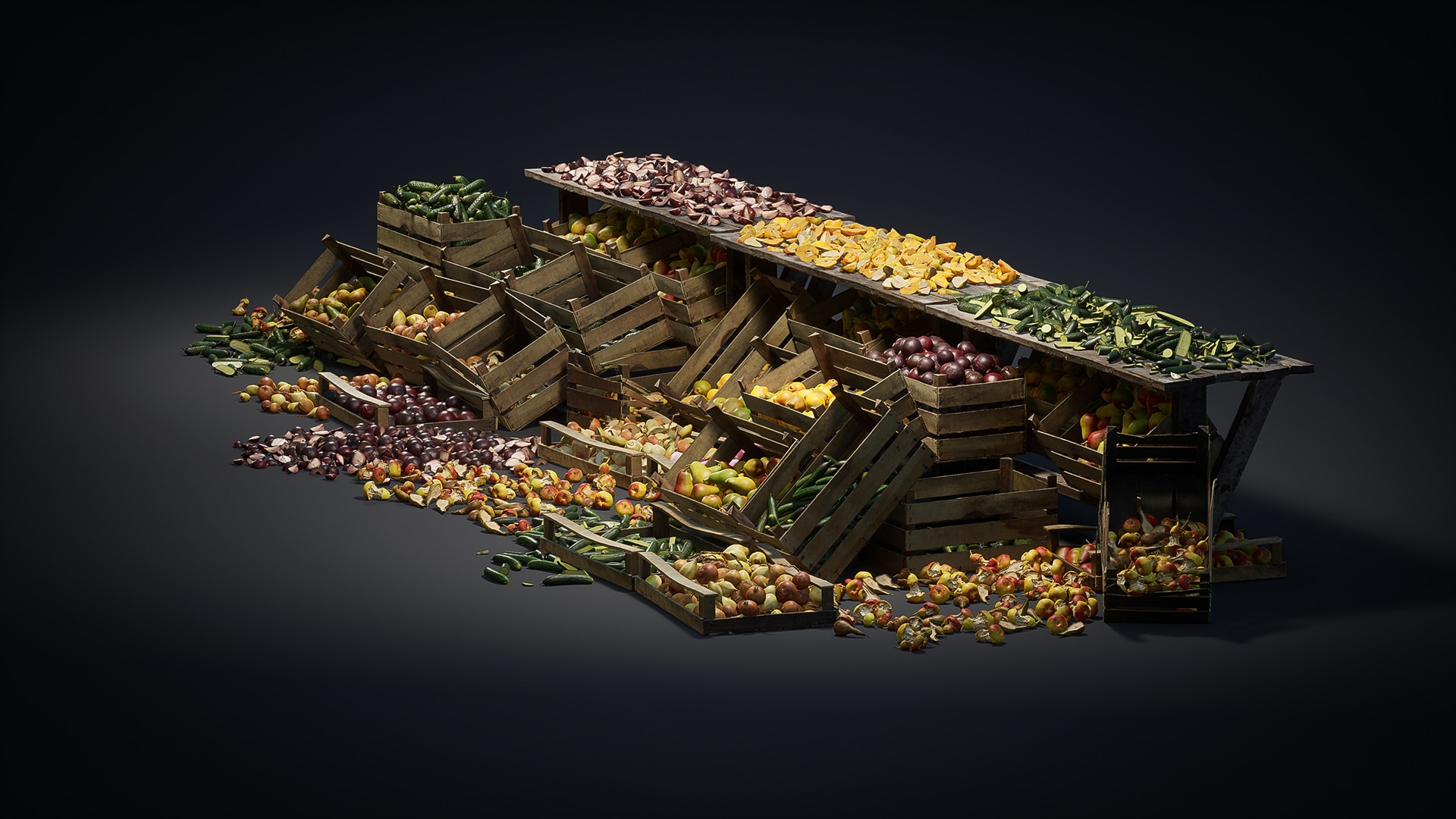 Food Props: Fruits and Vegetables vol.2 in Props - UE Marketplace