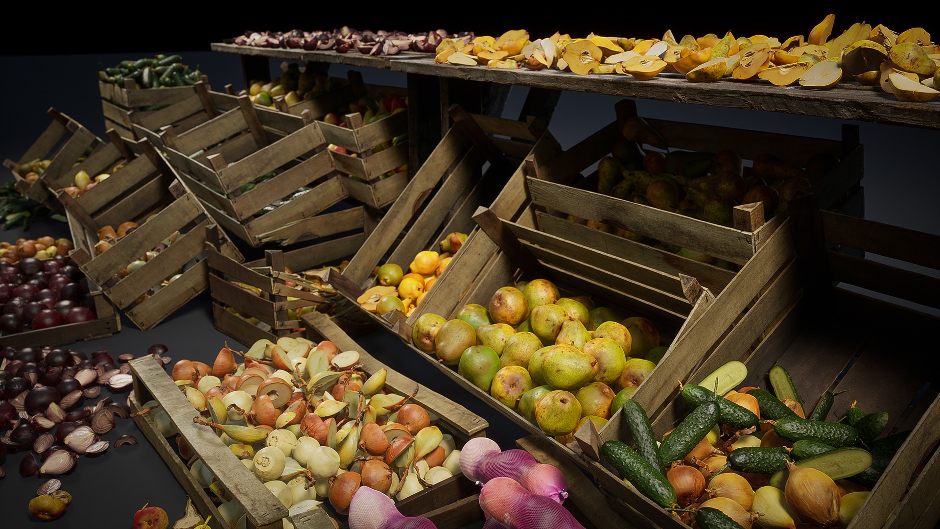 Food Props: Fruits and Vegetables vol.2 in Props - UE Marketplace